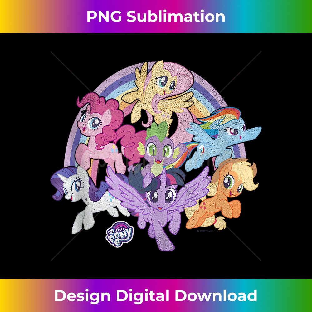 My Little Pony Friendship Is Magic Rainbow Pony Group Shot T | Inspire ...
