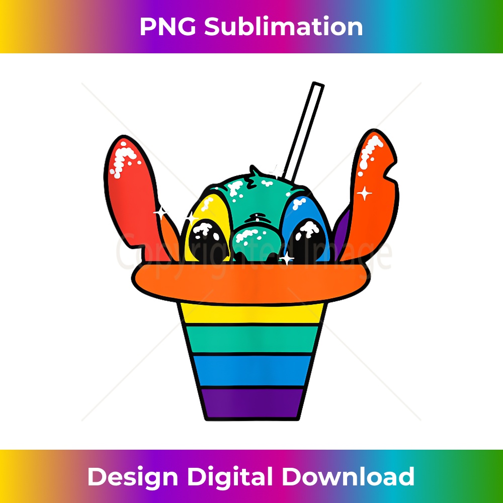 Disney Lilo & Stitch Pride Rainbow Shaved Ice Tank Top - Sop - Inspire ...