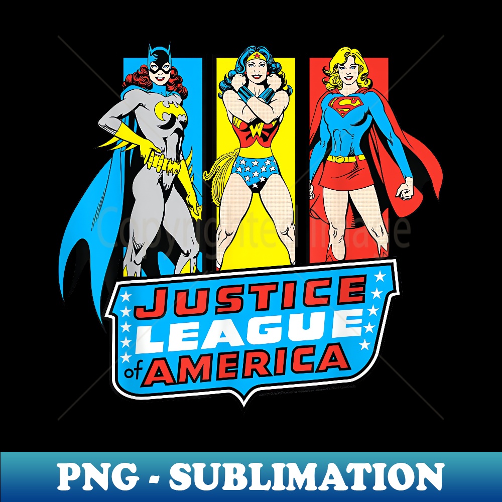 DC Comics Super Hero Girls Justice League Panels - High-Qual | Inspire ...
