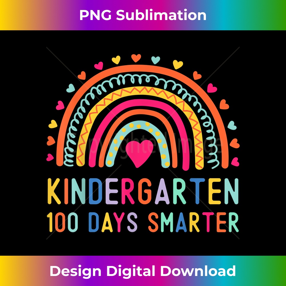 Kindergarten Rainbow 100th Day Of School Teacher Kids - Urba | Inspire ...