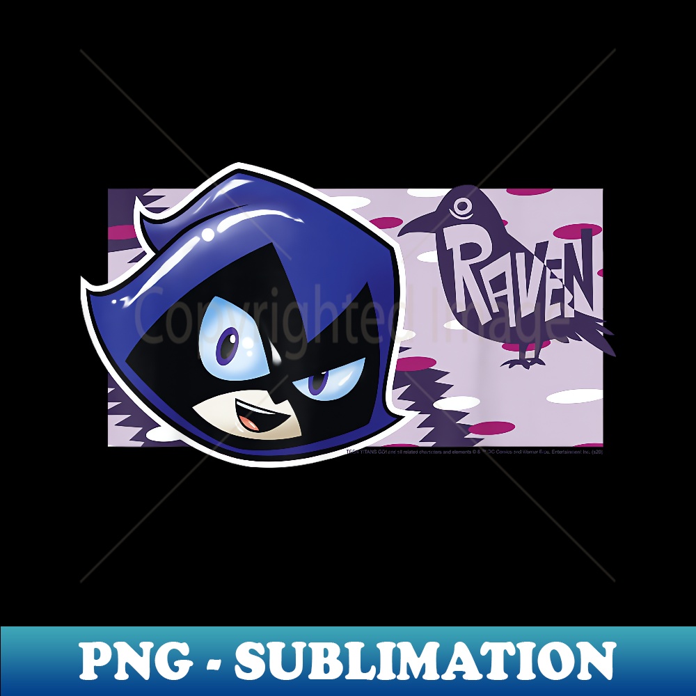 DC Comics n Titans Go! Raven Character Panel - Sublimation-R | Inspire ...