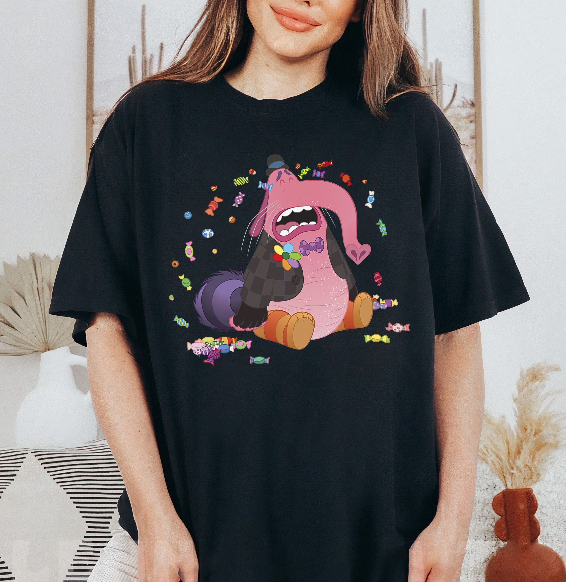 Disney Pixar Inside Out Bing Bong Crying Candy TShirt, Magic - Inspire ...