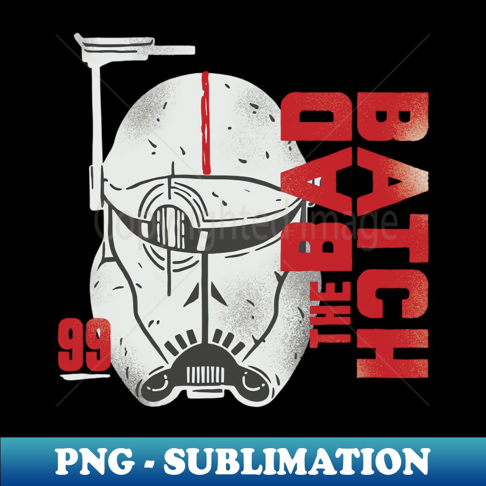 Star Wars The Bad Batch Crosshair Logo V2 - Digital Sublimat | Inspire ...