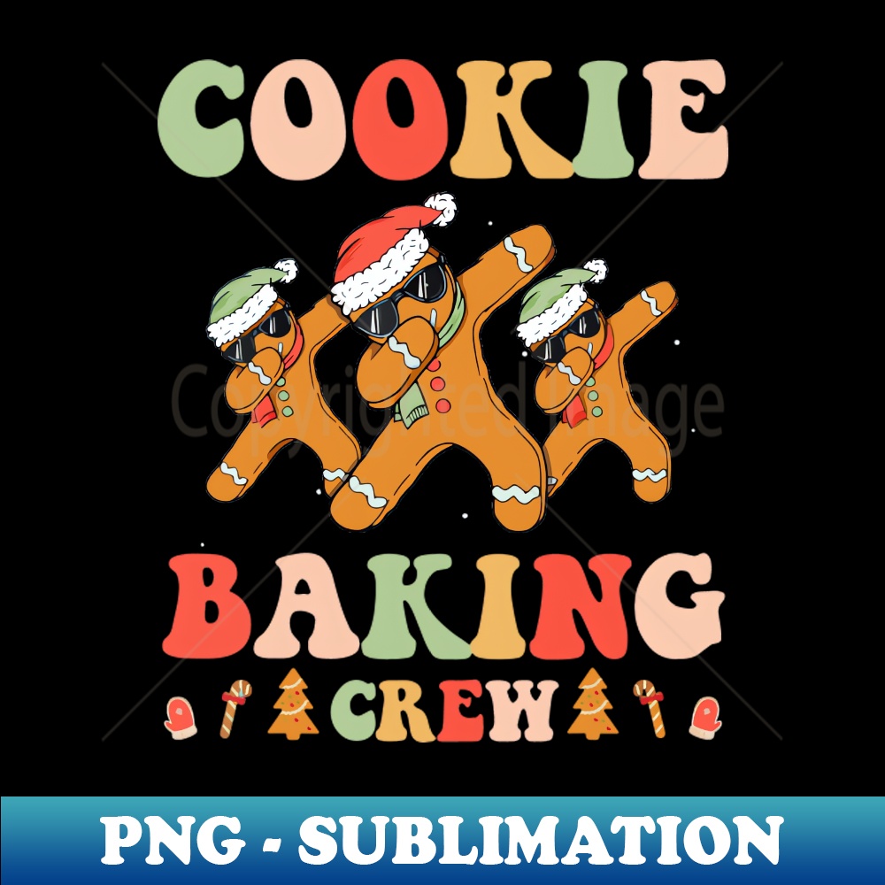 gingerbread dabbing cookie baking crew - Modern Sublimation | Inspire ...
