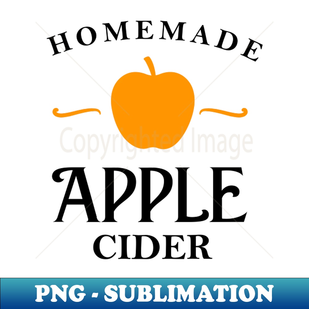 Homemade apple cider - PNG Transparent Sublimation Design - | Inspire ...