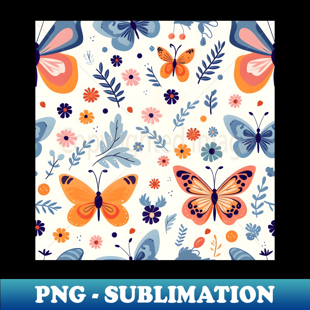 Butterfly Meadows A Vibrant Tapestry of Color and Motion in | Inspire ...