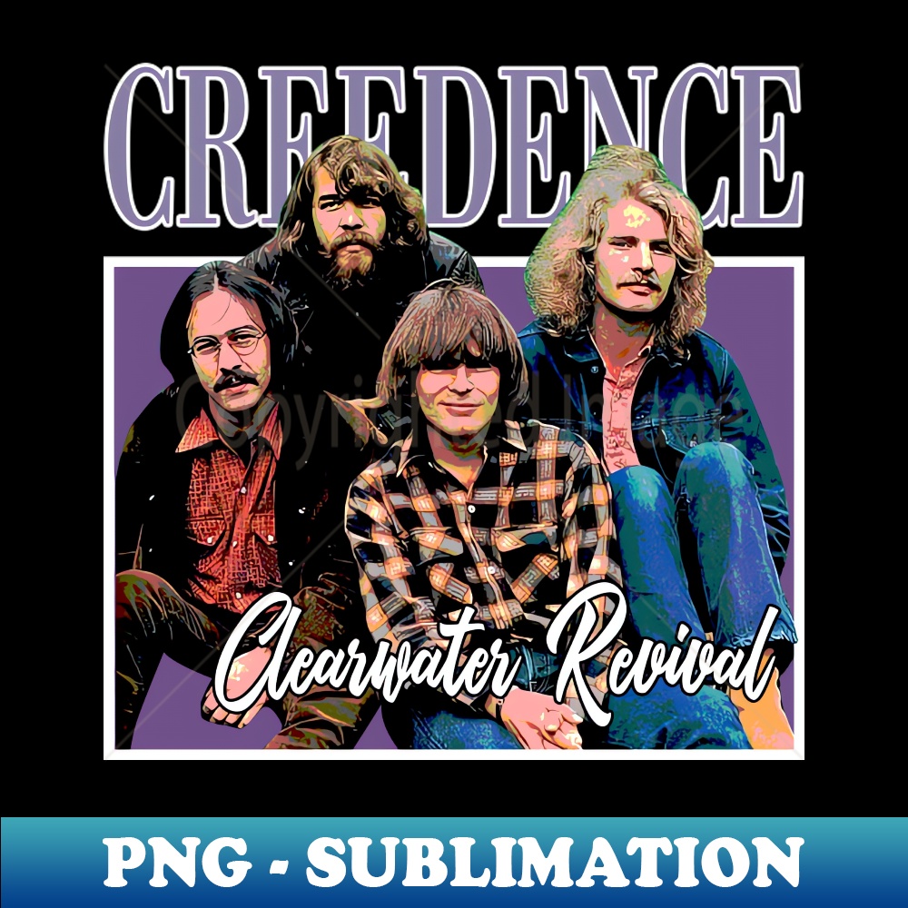 CCR Proud Legacy Bayou Rock Icons - Decorative Sublimation P | Inspire ...