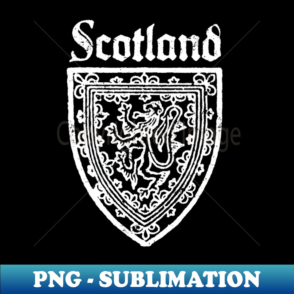 Scotland Emblem Vintage Scottish - Vintage Sublimation PNG D - Inspire ...