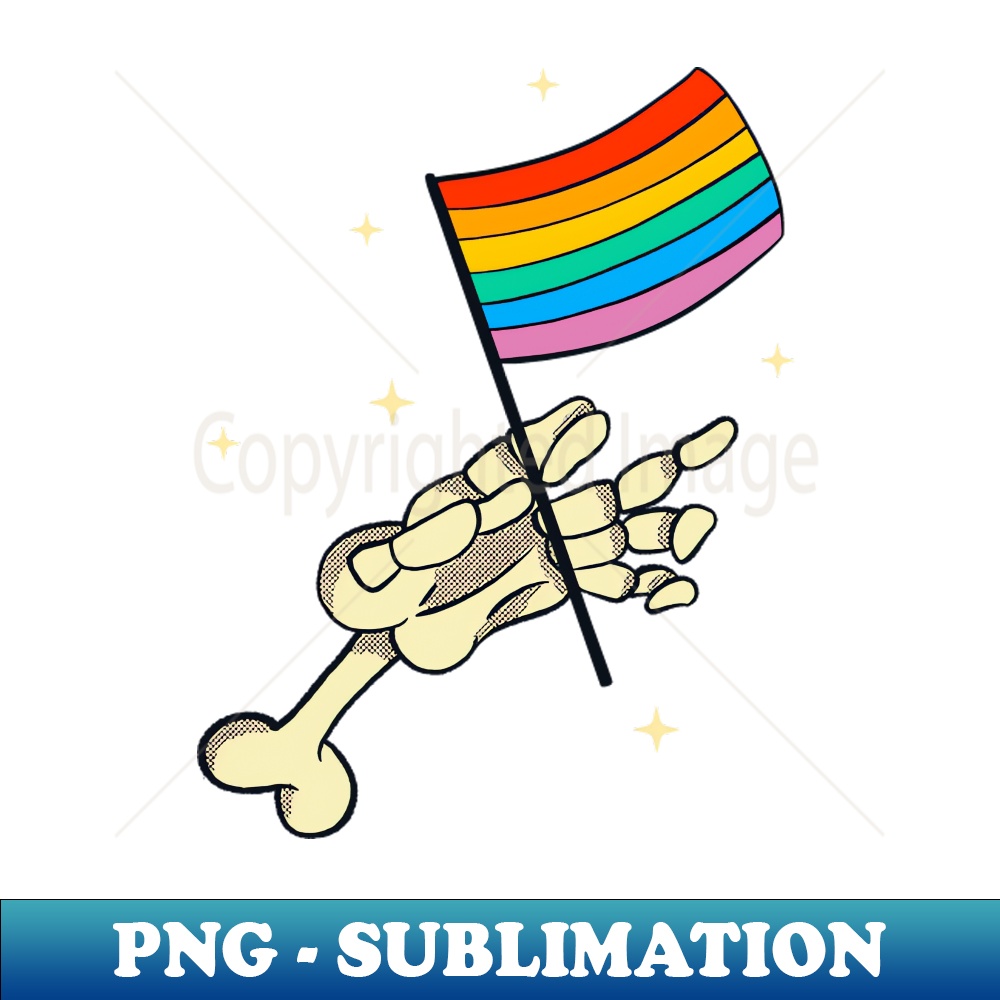 Lgbtq Hand Rainbow Flag Queer Pride - High-Quality PNG Subli | Inspire ...