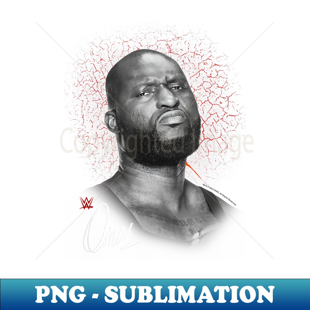 WWE Omos Black & White Red Lightning Background - Creative S | Inspire ...