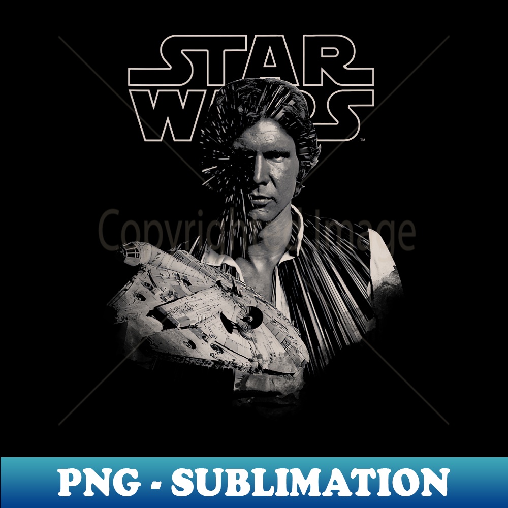 Star Wars Han Solo Millennium Falcon Portrait - High-Resolut | Inspire ...