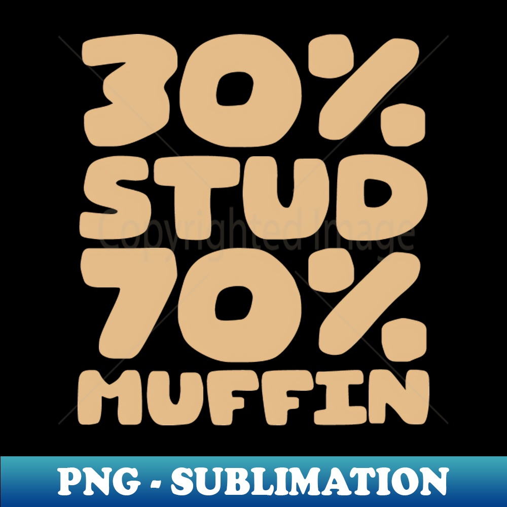 30 Stud 70 Muffin - PNG Transparent Digital Download File fo | Inspire ...