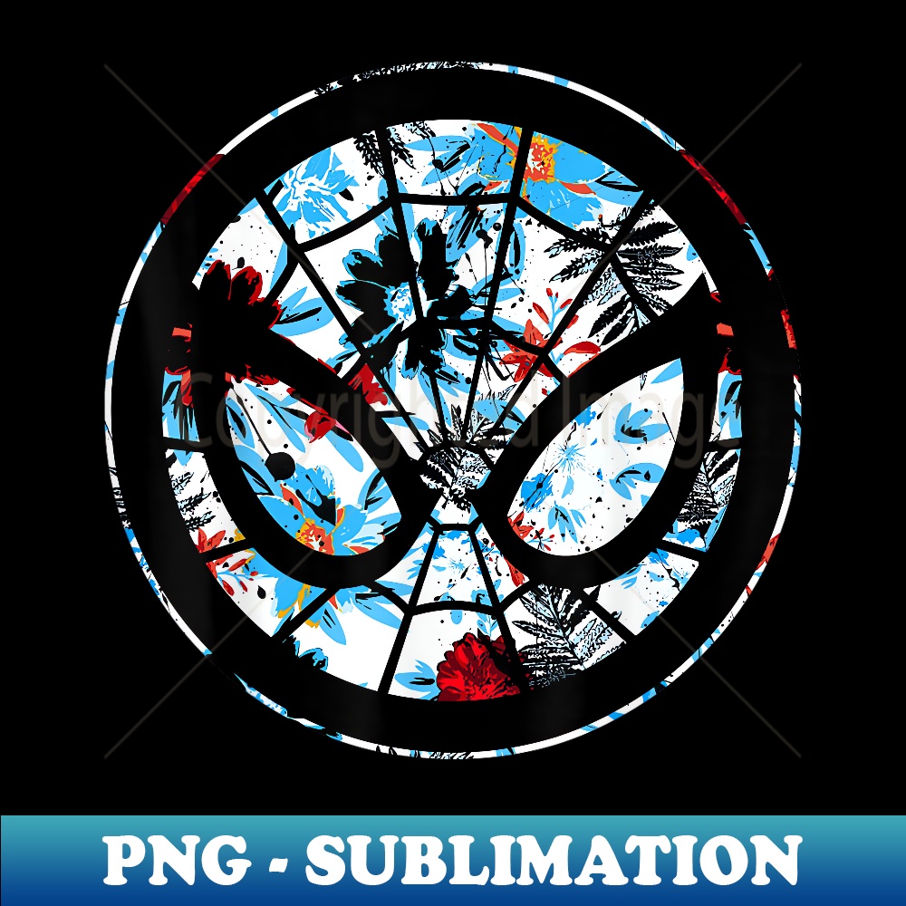 Marvel Spider Man Mask Symbol Tropical Graphic - Trendy Subl | Inspire ...