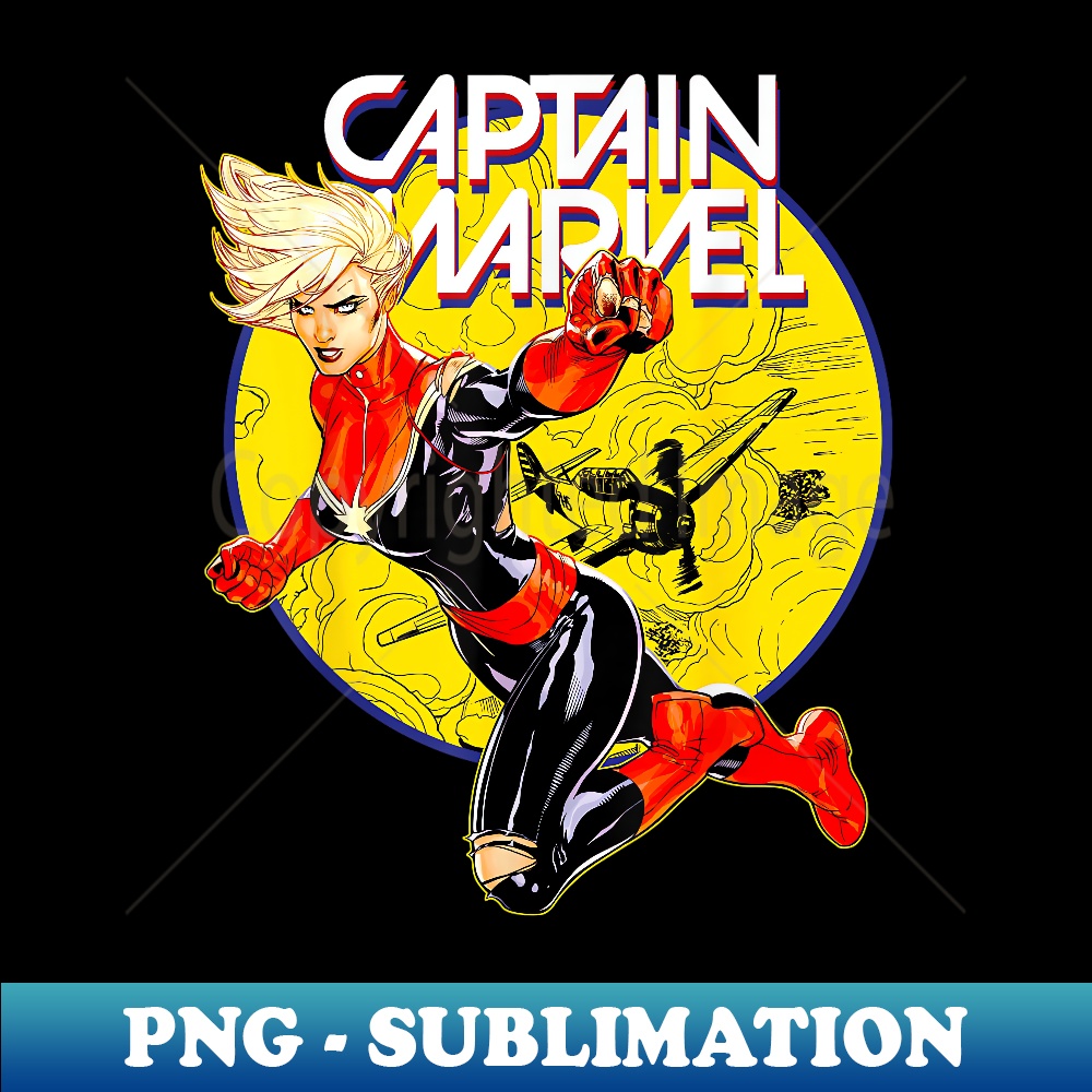 Marvel Captain Marvel Earth S Mightiest Hero Graphic Png T Inspire