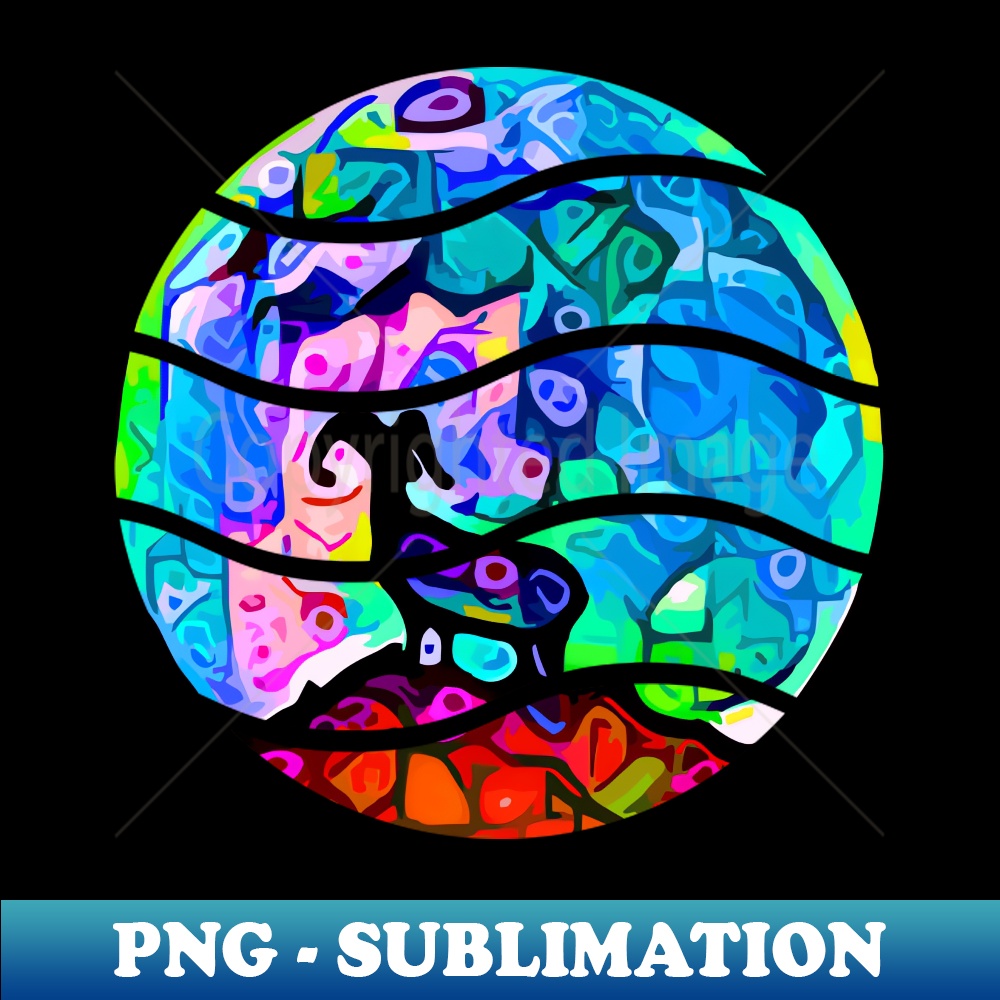 retro painting magic goat - Aesthetic Sublimation Digital Fi | Inspire ...