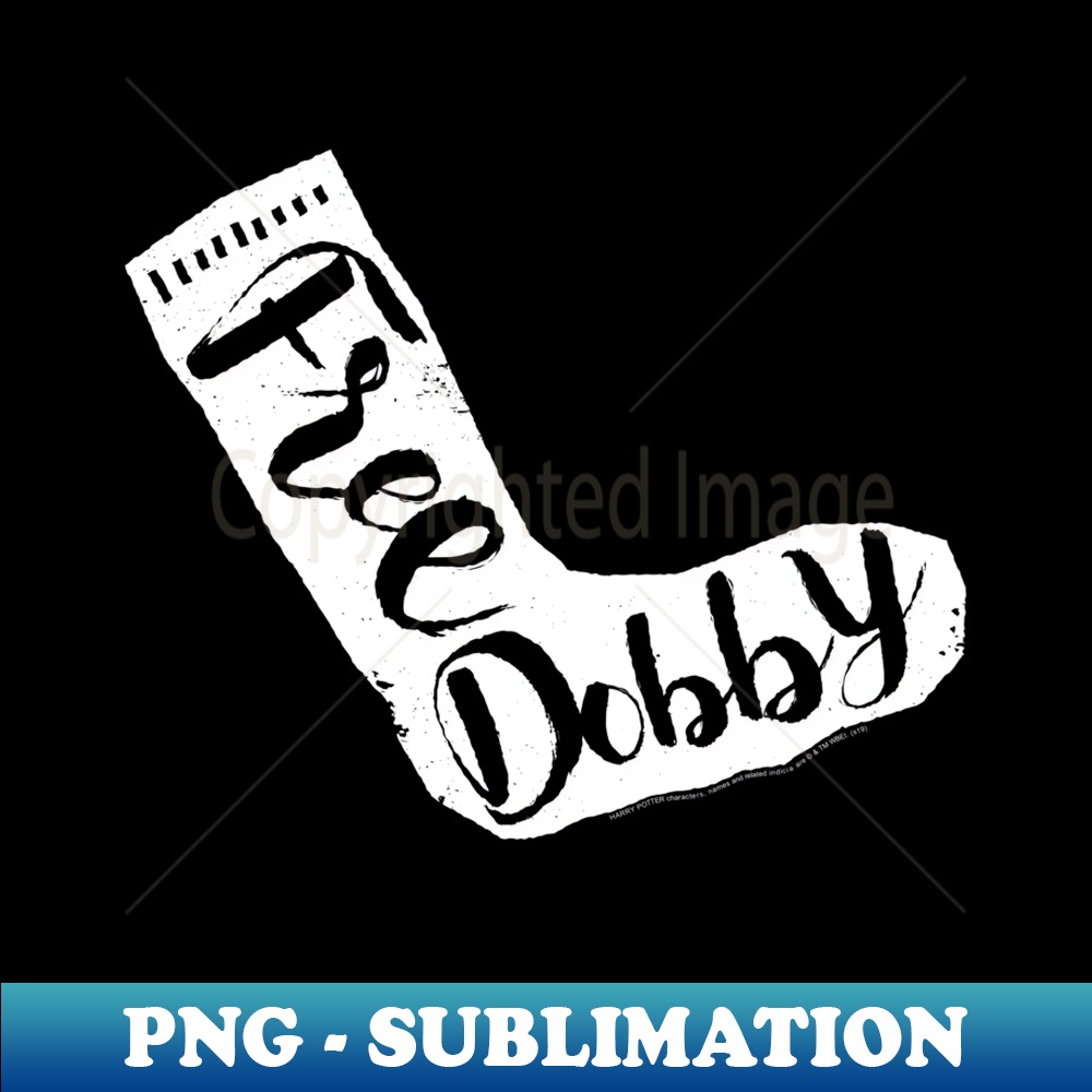 Harry Potter Free Dobby Sock - PNG Transparent Digital Downl | Inspire ...