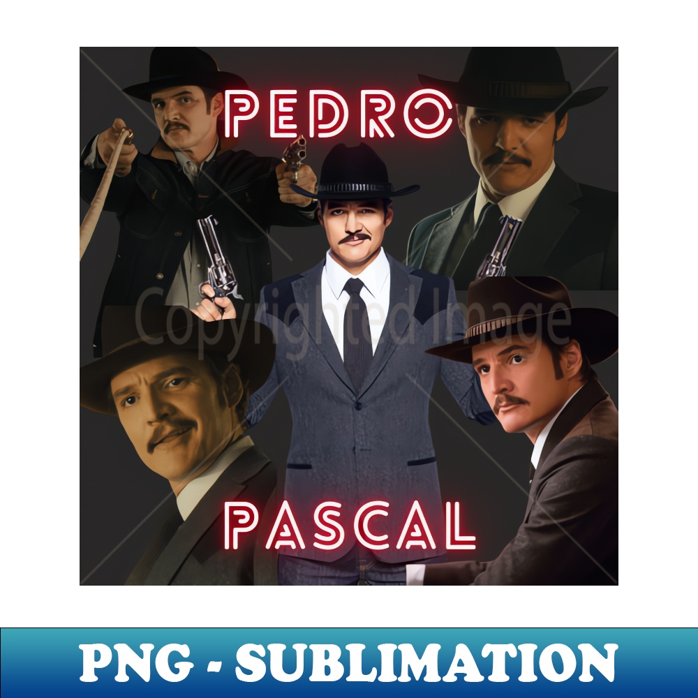 Pedro Pascal t-shirt - PNG Transparent Digital Download File | Inspire ...