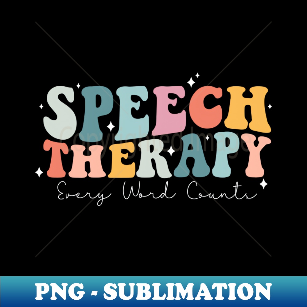 Speech Therapy SLP Pathologist - Signature Sublimation PNG F | Inspire ...
