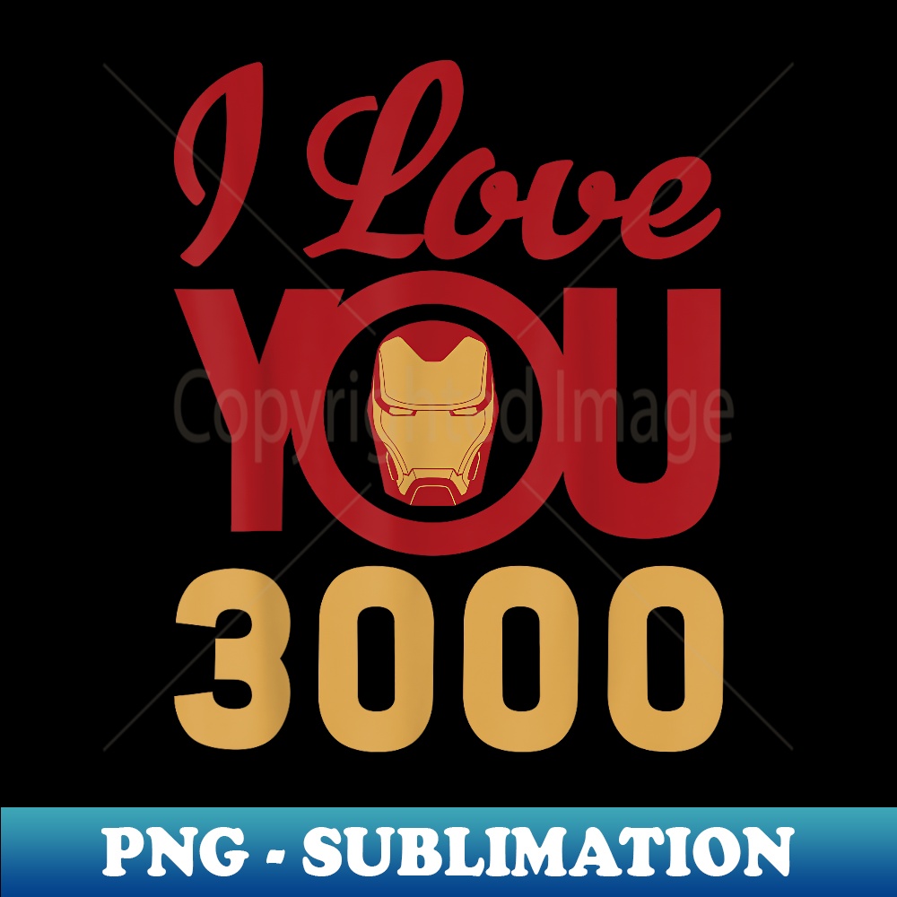 Marvel Avengers Endgame Iron Man I Love You 3000 Helmet Logo | Inspire ...