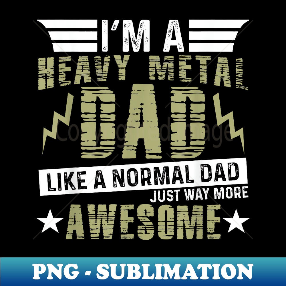 Heavy Metal DAD Best Dad Ever SHIRT Daddy Metal Father - Spe | Inspire ...