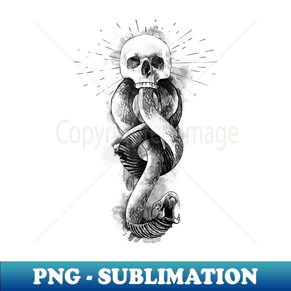 Harry Potter Dark Mark Ink - Aesthetic Sublimation Digital F - Inspire ...
