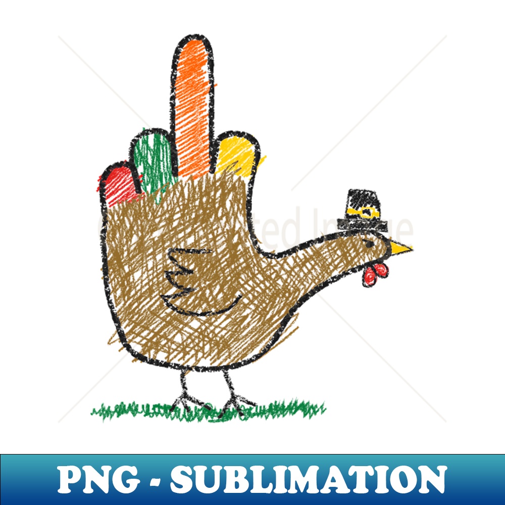 Thanksgiving Bird - PNG Transparent Sublimation Design - Bri - Inspire ...