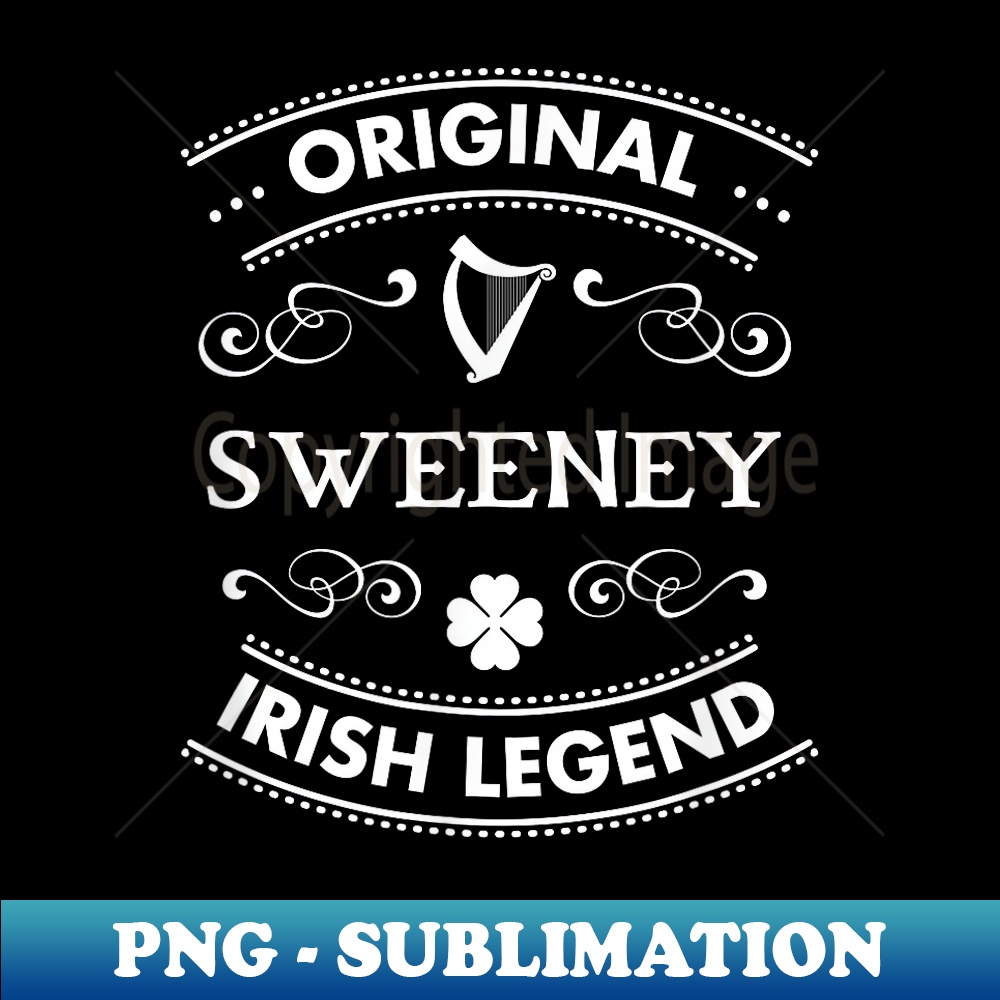 Original Irish Legend - Sweeney Irish Family Name - Exclusiv | Inspire ...