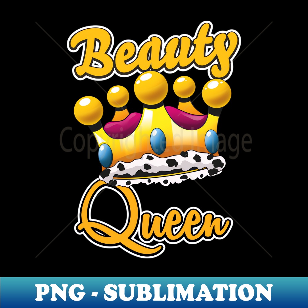 Beauty Queen logo - PNG Transparent Sublimation File - Stunn - Inspire ...
