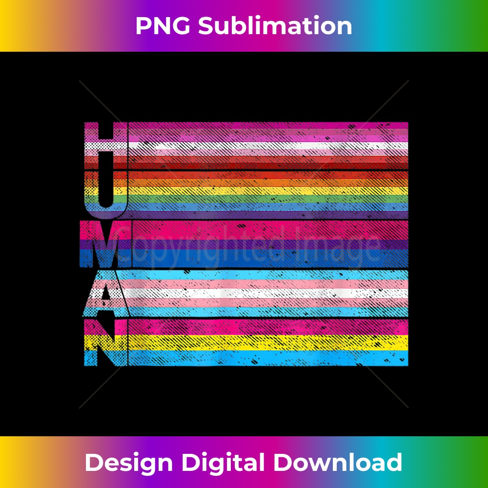 Human Transgender LGBT Flag Pride Plus Si - Contemporary PNG | Inspire ...