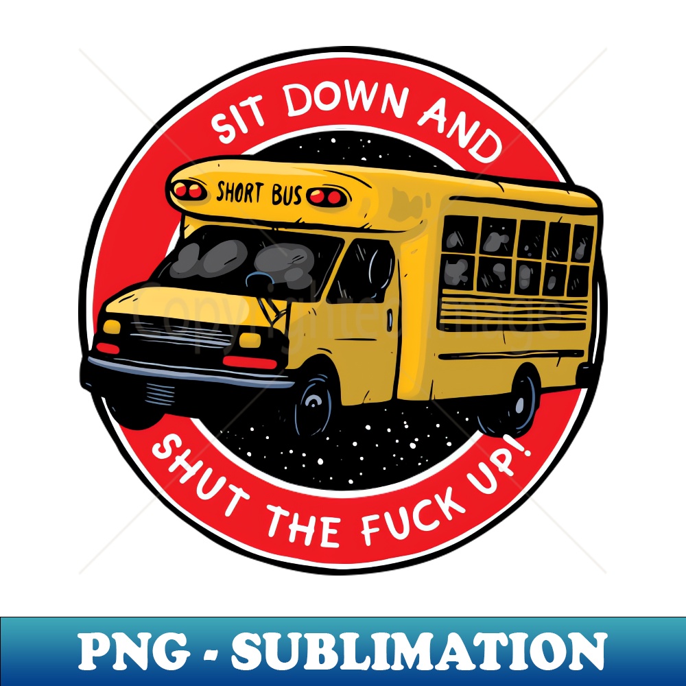 Short Bus - Digital Sublimation Download File - Create with | Inspire ...