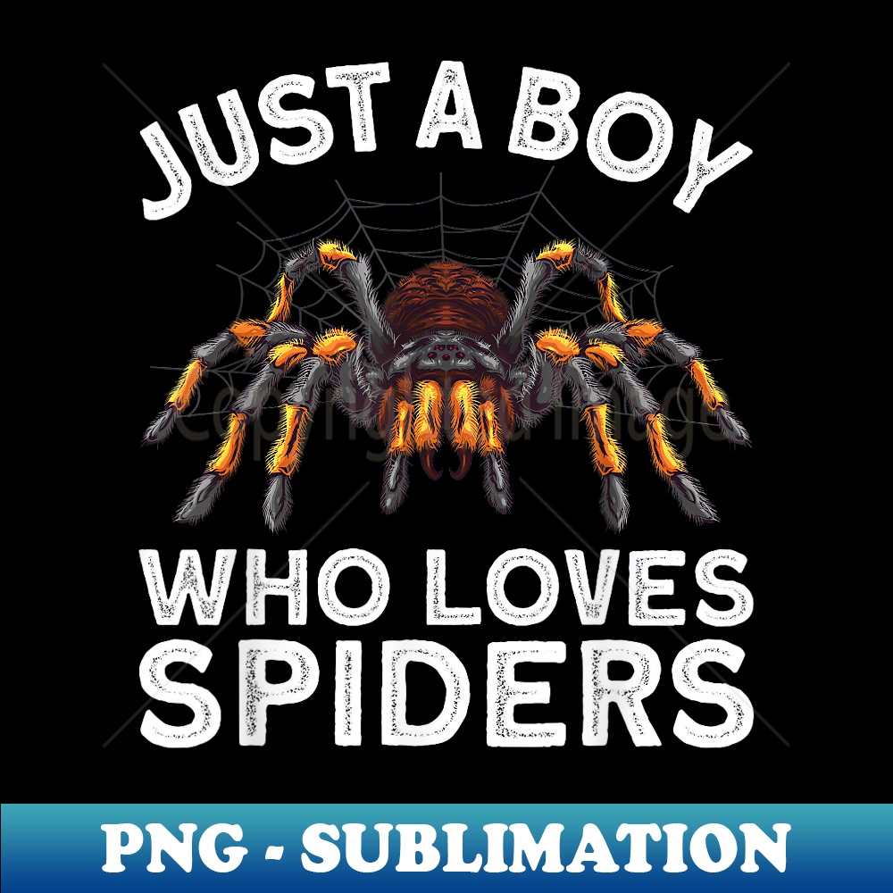 Cute Spider Boys Kids Spider Web Tarantula Arachnid - Unique | Inspire ...