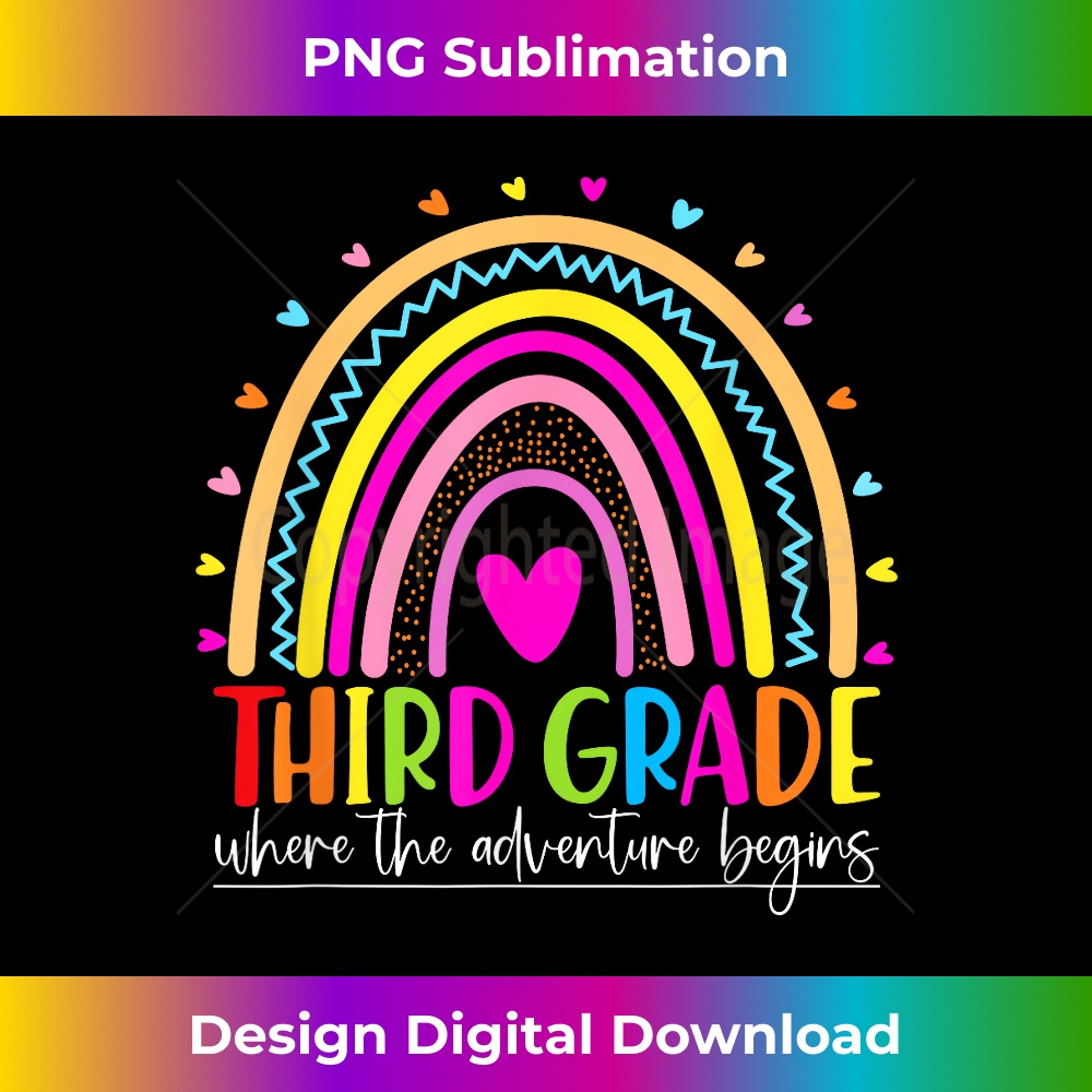 Rainbow 3rd Grade Where The Adventure Begins Back To Scho - | Inspire ...