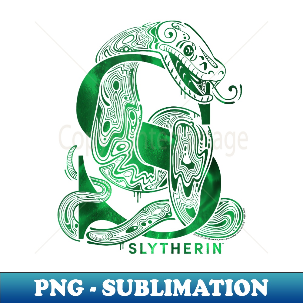 Harry Potter Slytherin S Logo - Instant Sublimation Digital - Inspire ...