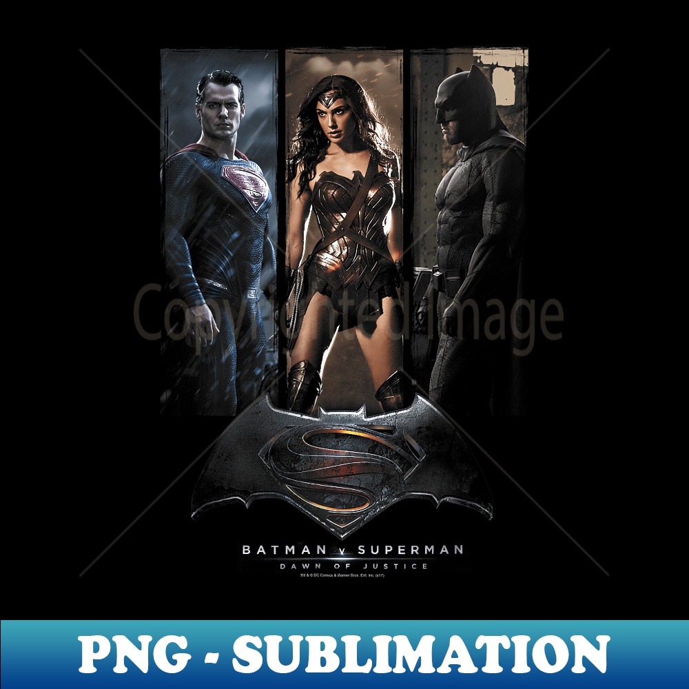 Batman v Superman 3 Phases T - Exclusive Sublimation Digital - Inspire ...