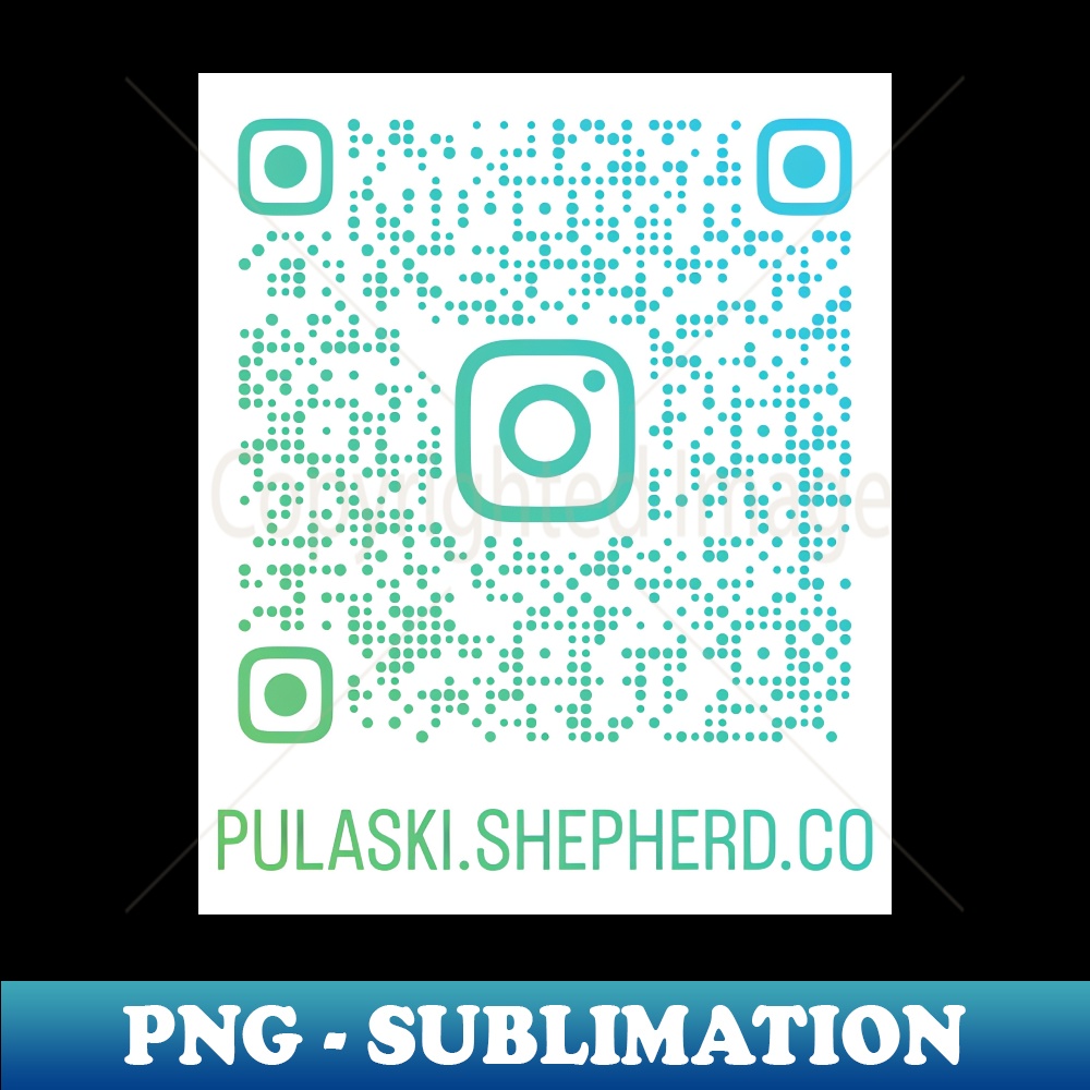 PSCSCo QR Code Ombre Green to Blue - Digital Sublimation Dow | Inspire ...