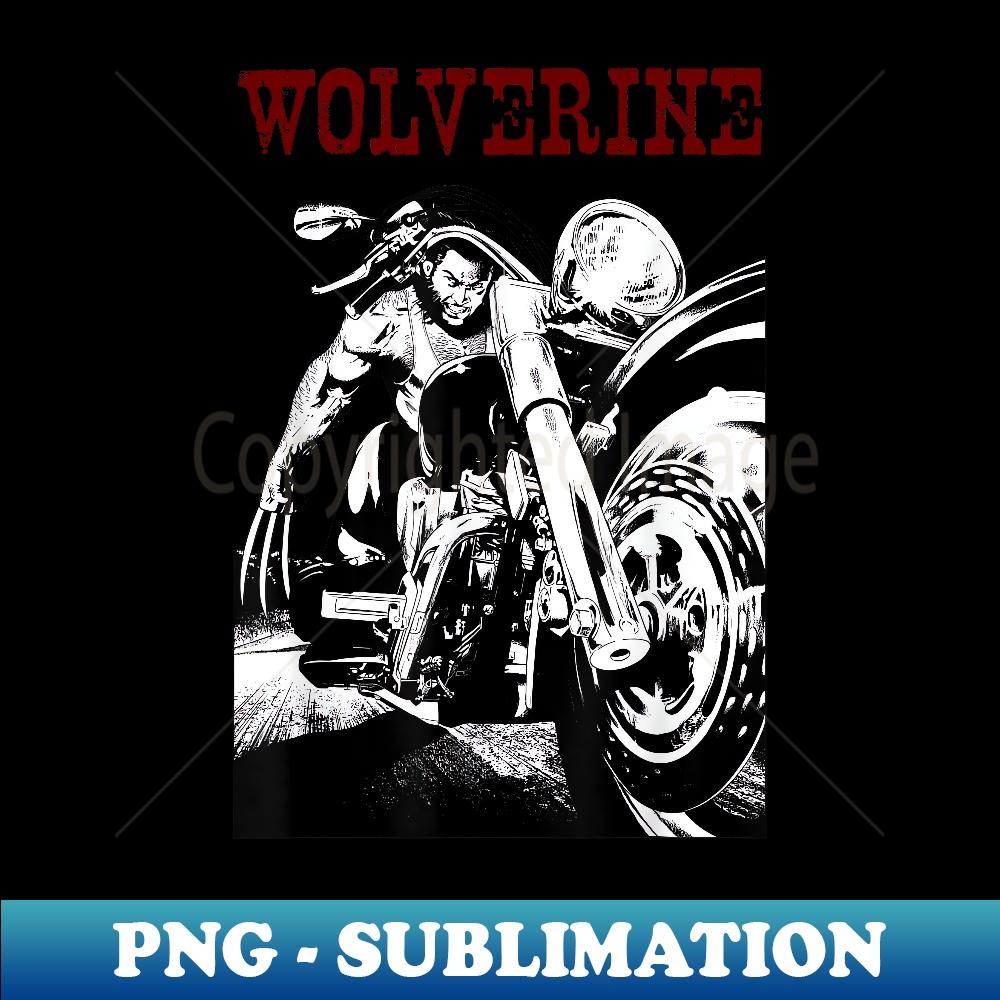 Marvel X-Men Wolverine Young Biker Logan Motorcycle - Signat | Inspire ...