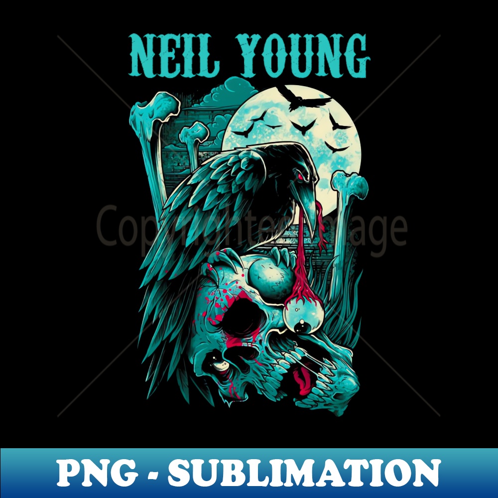 NEIL YOUNG BAND MERCHANDISE - Stylish Sublimation Digital Do | Inspire ...