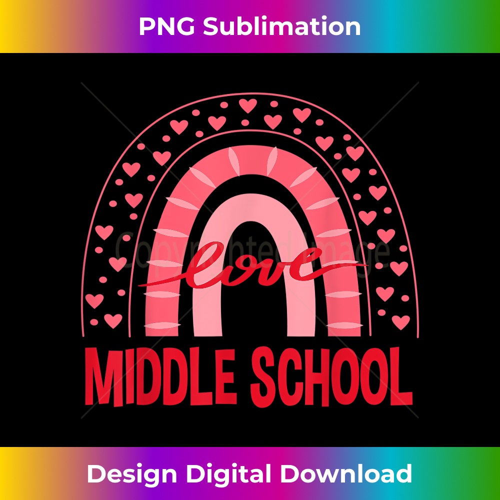 Middle School Rainbow team Girls Boys Teacher Back To Sc - F | Inspire ...