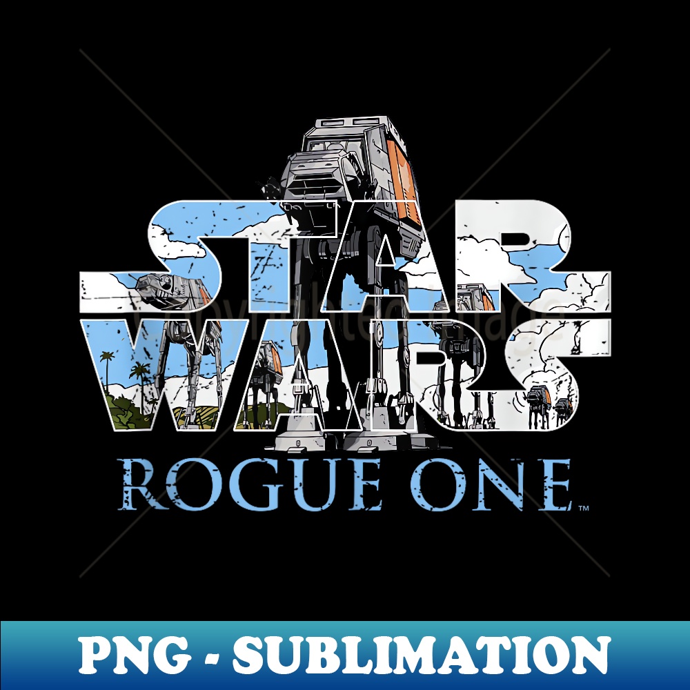 Star Wars Rogue One AAT Title Logo - PNG Transparent Sublima | Inspire ...
