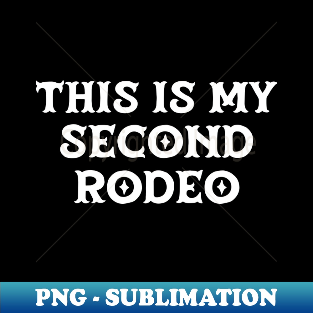 This is my second rodeo white old west letters - Instant PNG - Inspire ...