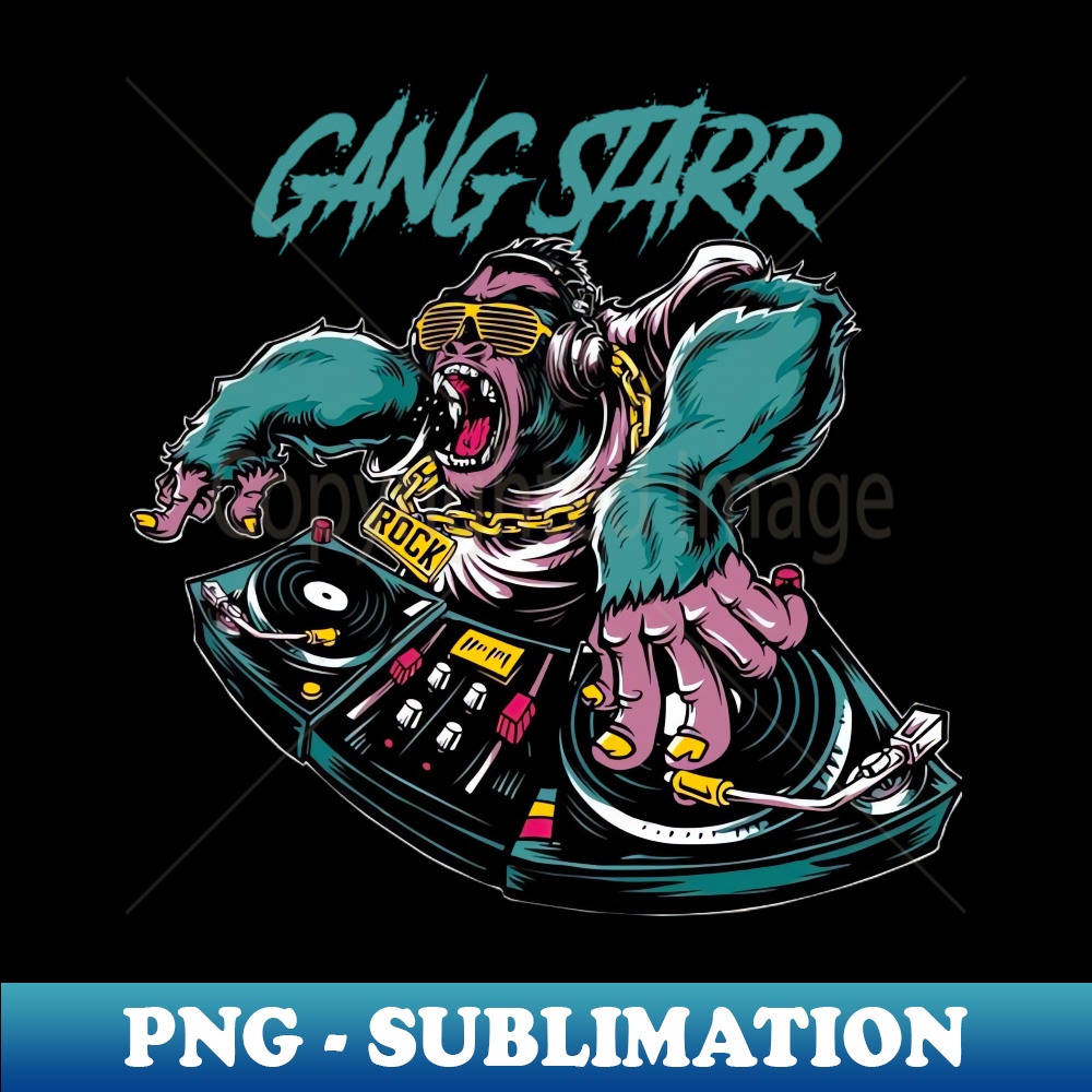 GANG STARR RAPPER - PNG Transparent Digital Download File fo | Inspire ...