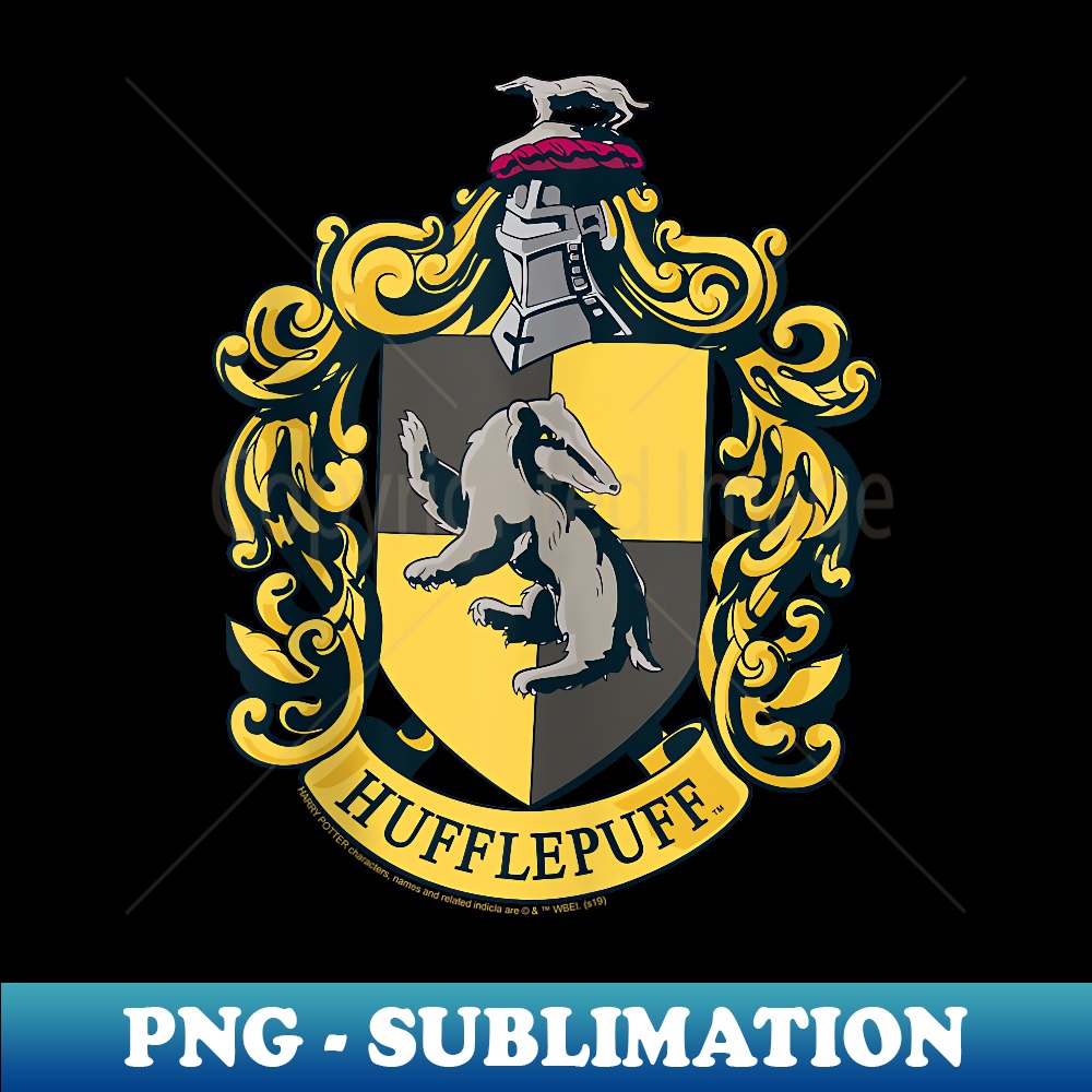 Harry Potter Hufflepuff House Crest - Digital Sublimation Do | Inspire ...