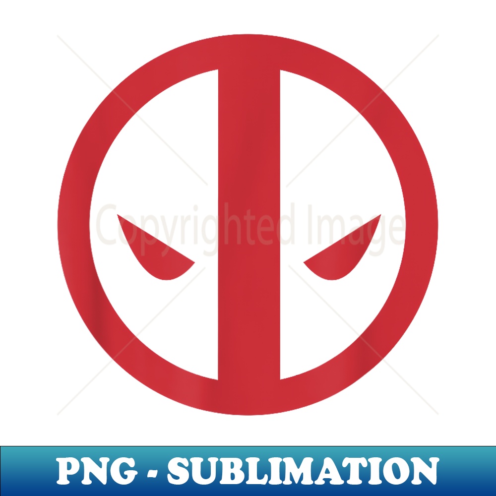 Marvel Deadpool Simple Logo - Unique Sublimation PNG Downloa | Inspire ...