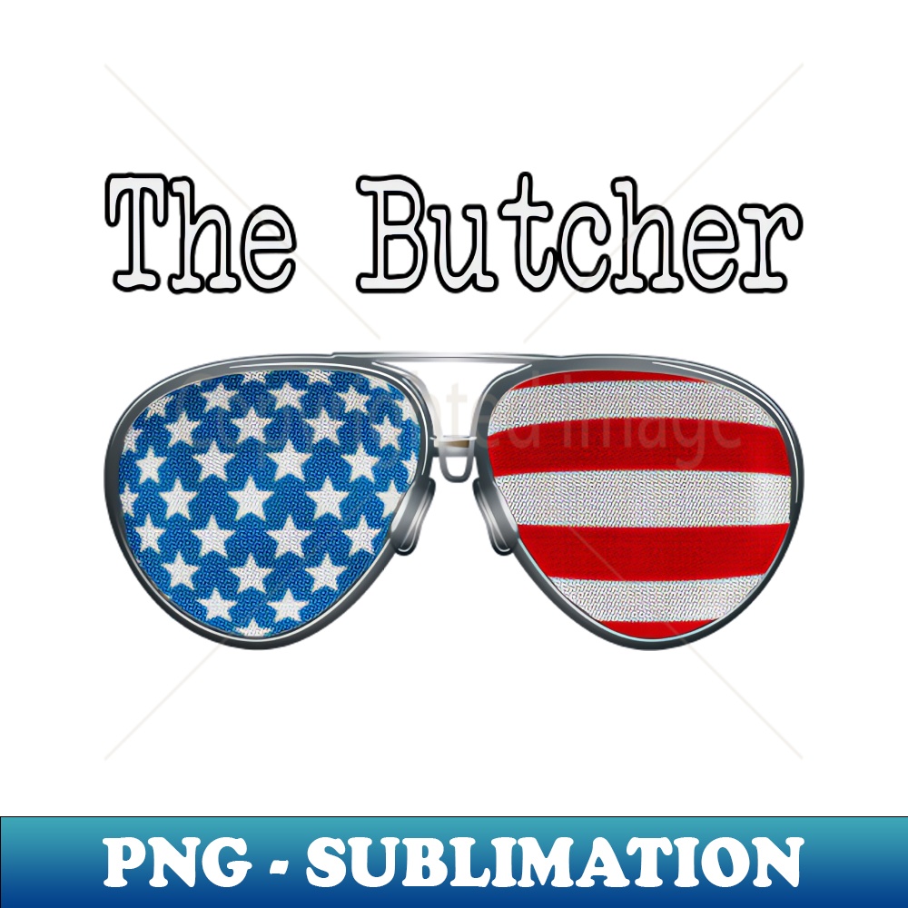 AMERICA PILOT GLASSES THE BUTCHER - Exclusive PNG Sublimatio - Inspire ...
