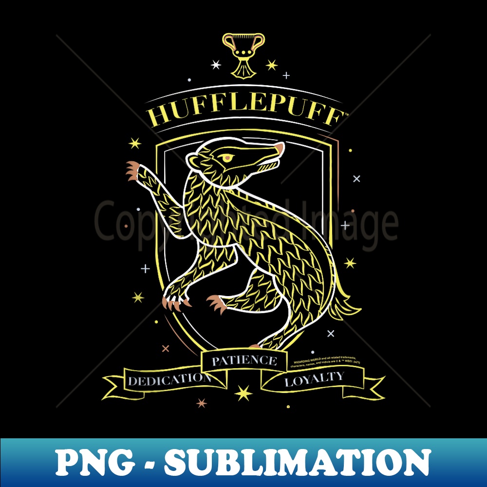 Harry Potter Hand Drawn Hufflepuff Shield - High-Resolution | Inspire ...