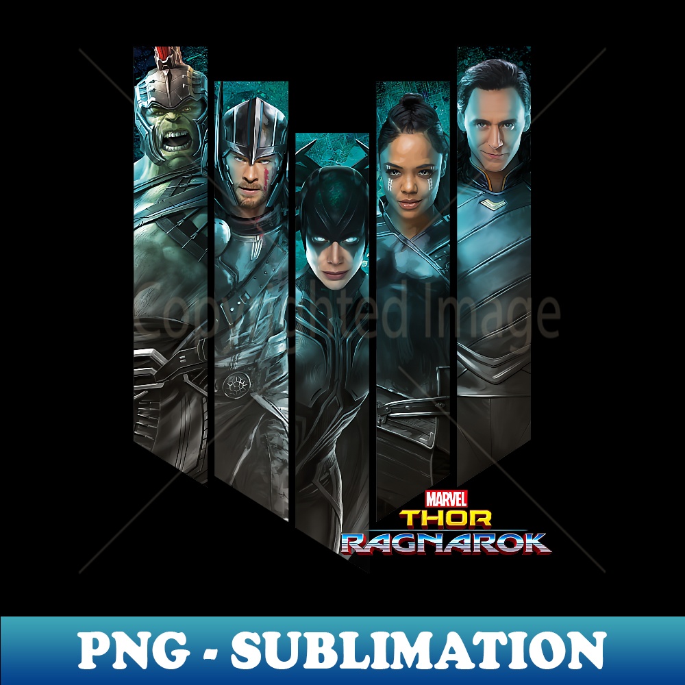 Marvel Thor Ragnarok Group Shot Panels - Signature Sublimati | Inspire ...