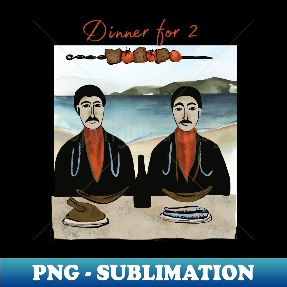 Dinner for 2 - Retro PNG Sublimation Digital Download - Unlo | Inspire ...