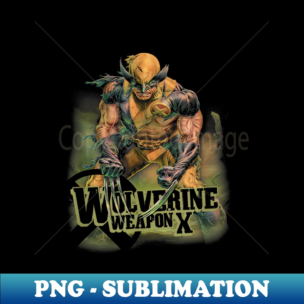 Marvel Wolverine Classic Weapon X Distressed Mutant Cover - | Inspire ...