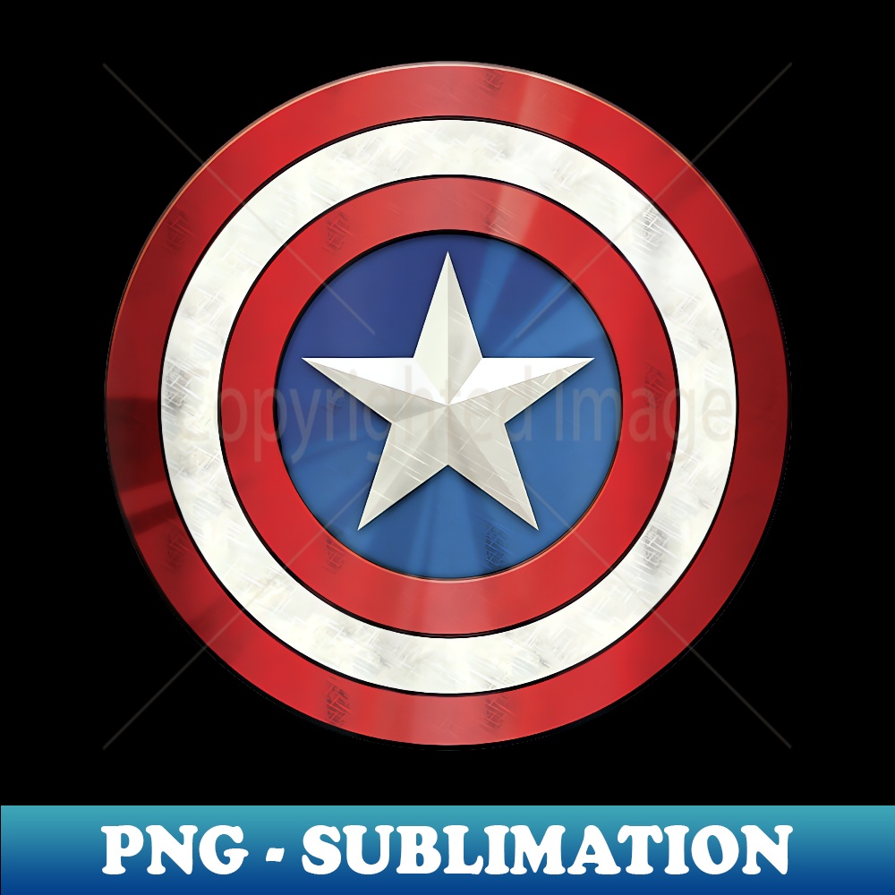 Marvel Comics Classic Distressed Captain America Shield - Cr | Inspire ...