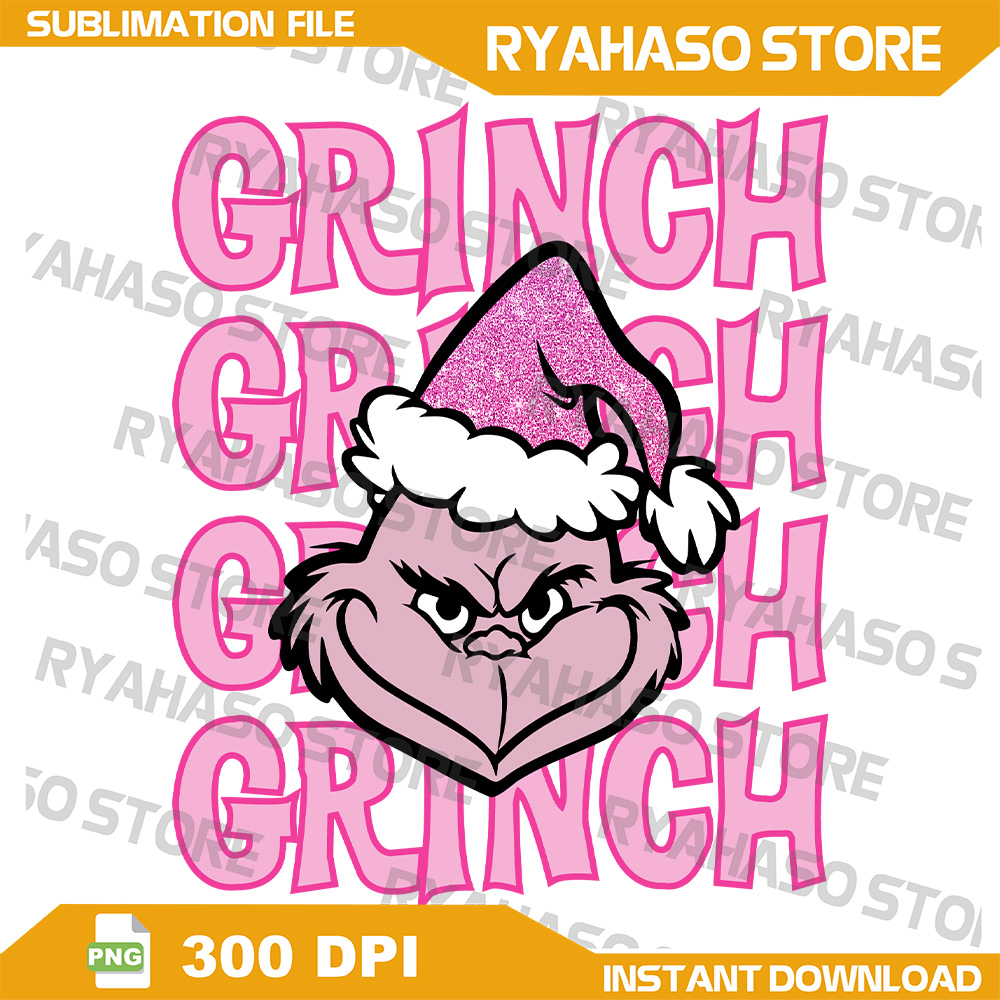 Grinch Grinch Grinch Grinch PNG, grinch pink png,Christmas S | Inspire ...
